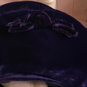 1960’s Vintage Jack Mconnell’s Flair Purple Velvet Hat. - Etsy