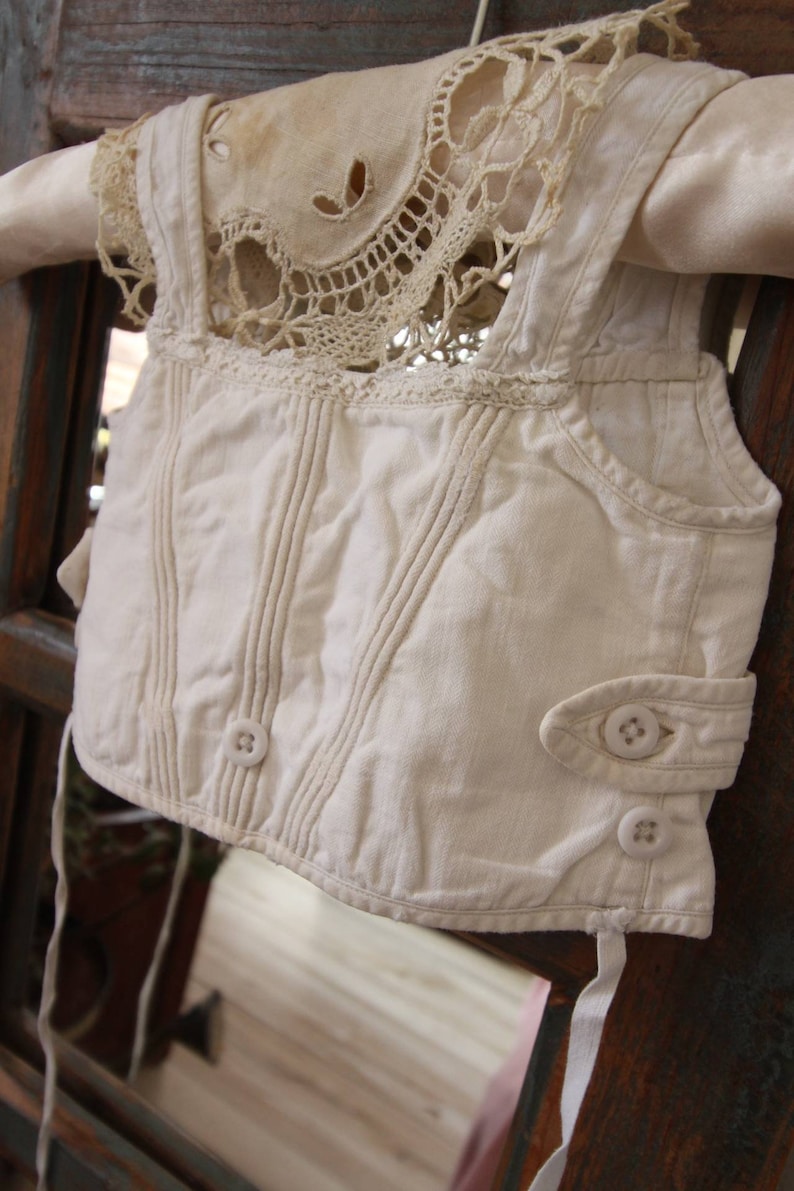 Antique 1900s /french/ Victorian Undergarments/ Child Stays/antique ...