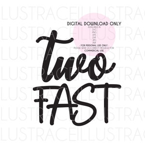 SVG Two Fast Car Theme 2nd Birthday, Race Car, Hot Wheels, Cake Topper ...