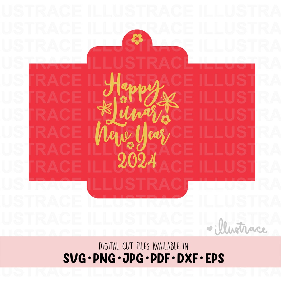 Lunar New Year 2024 - Lunar New Year Card, Lunar New Year Envelope ...