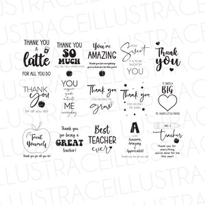 Teacher Appreciation SVG Bundle, Motivational Quotes (digital Download ...