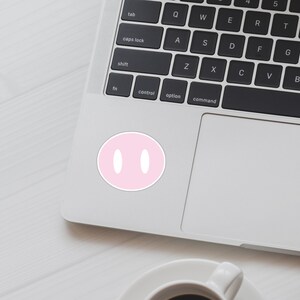 Pig Nose Sticker - Inspirational Sticker, Matte Waterproof Die-cut ...