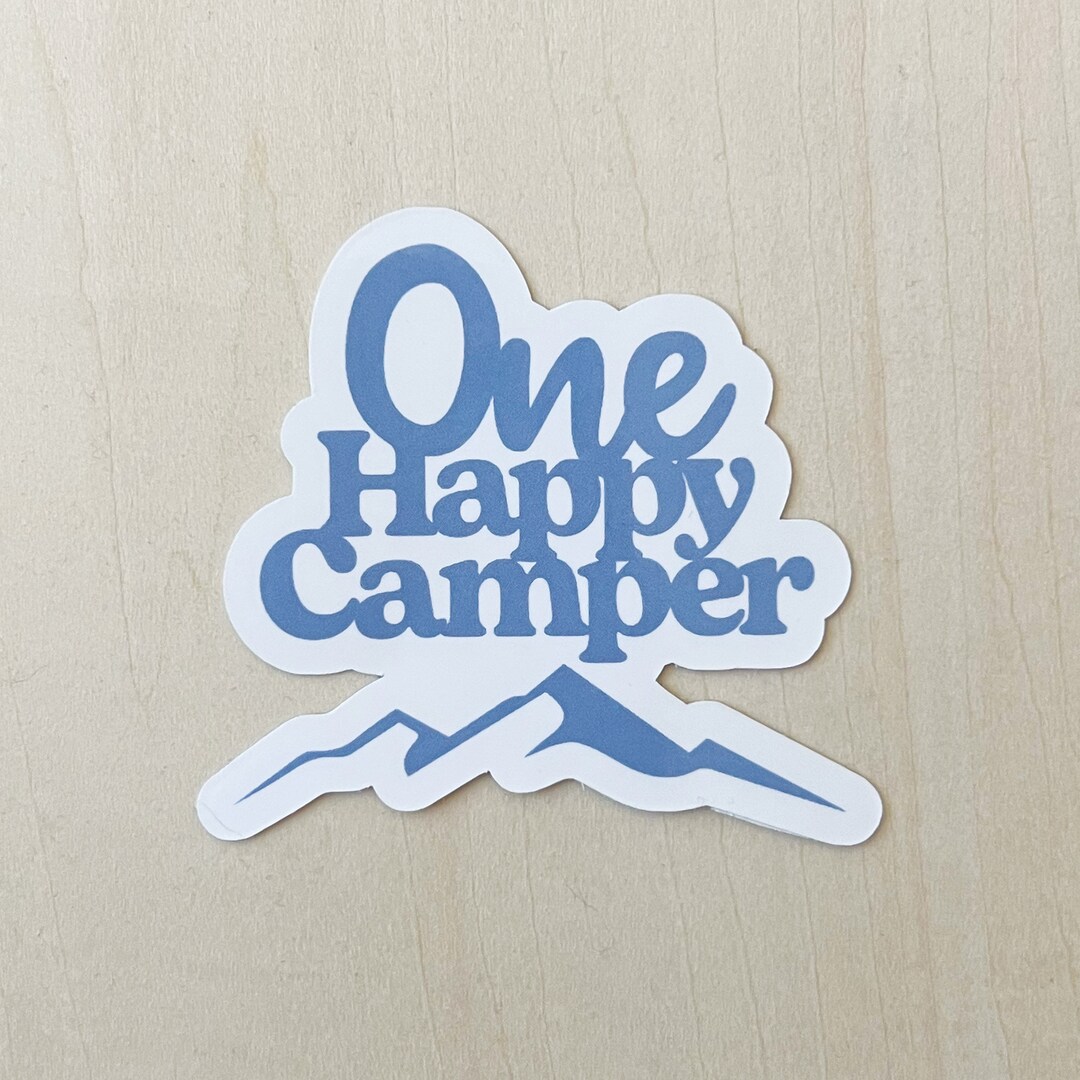 Camping Stickers Nature Stickers Luggage Stickers Journal Stickers ...