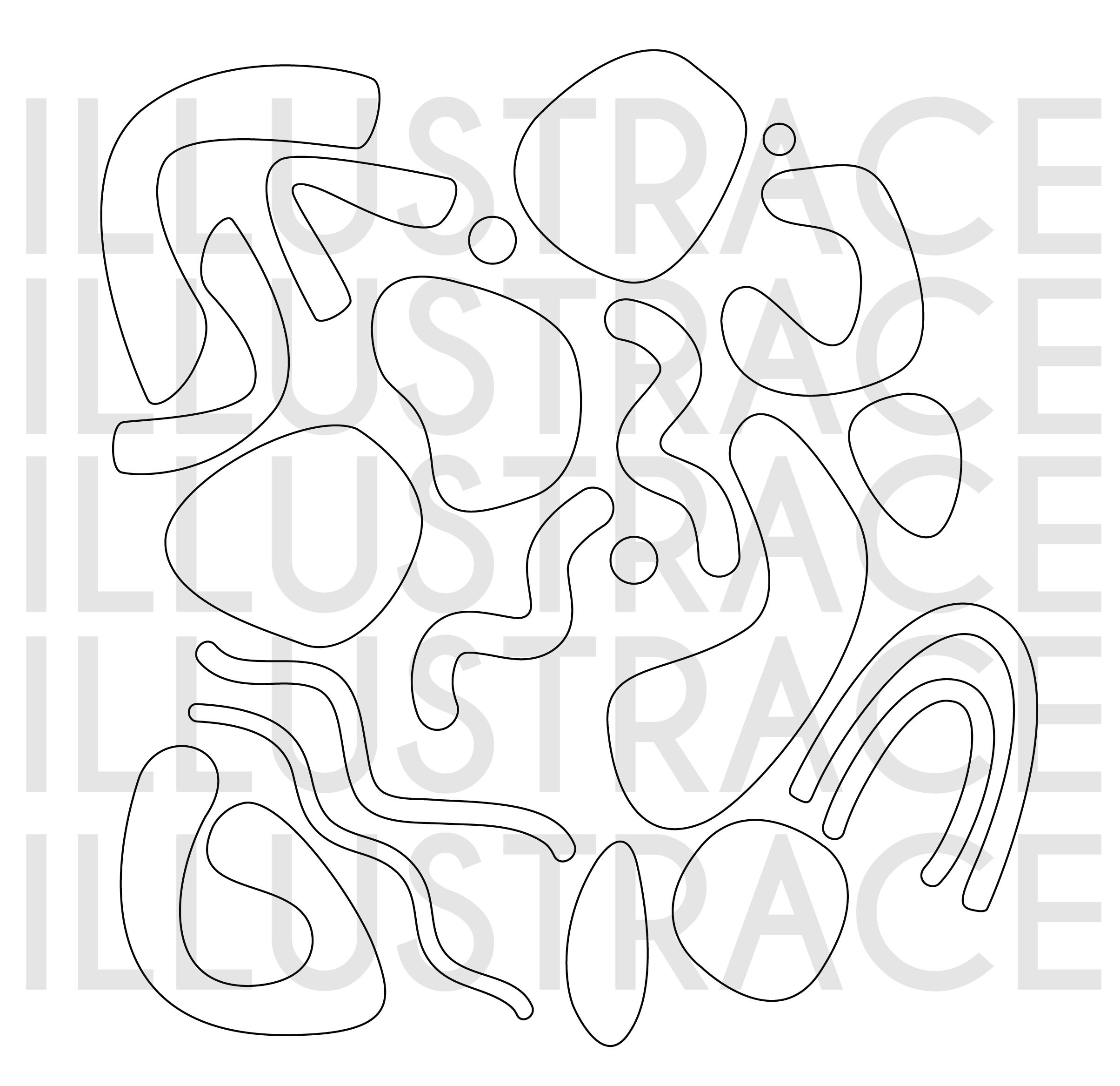 SVG Boho Shapes Digital Art Print Bohemian Vintage - Etsy