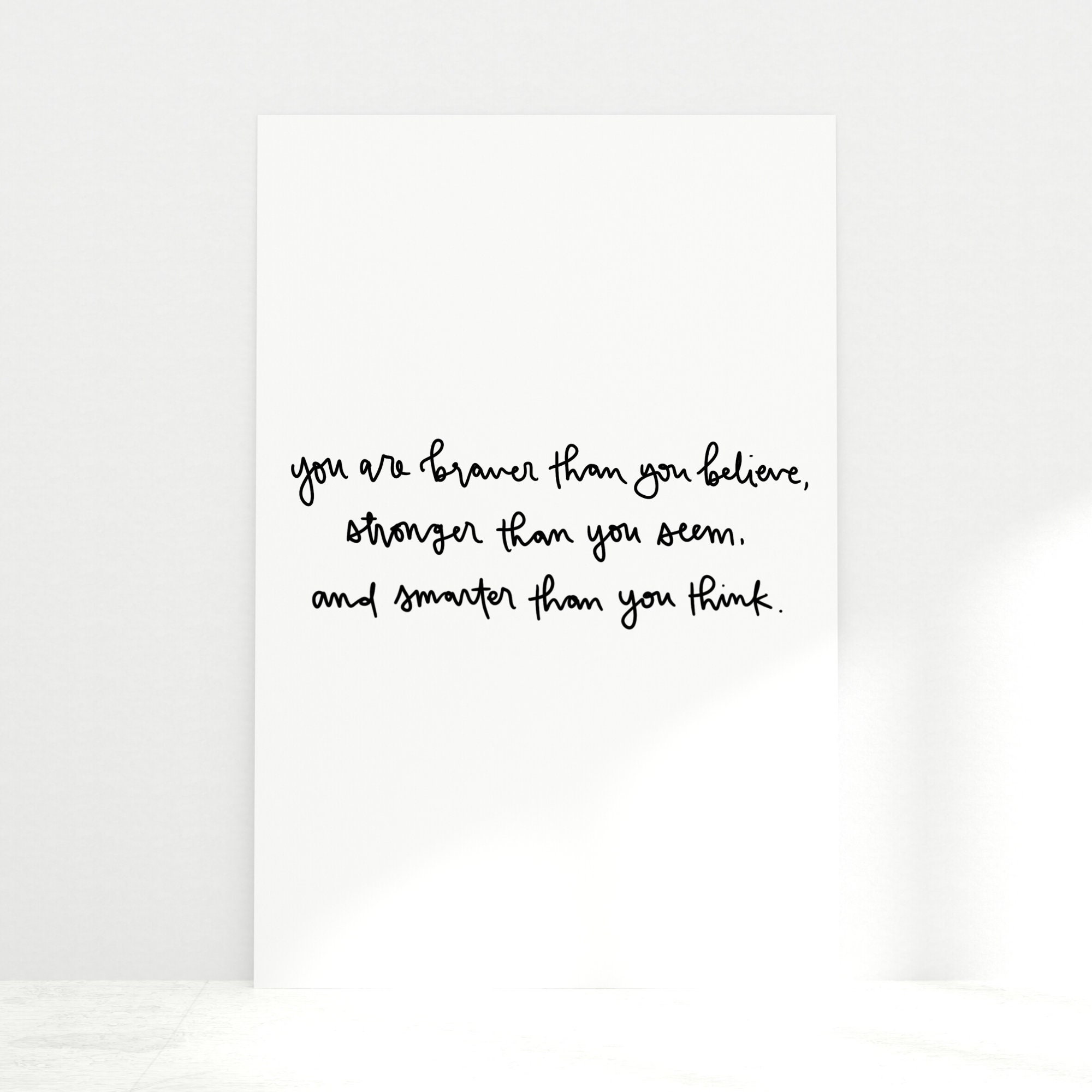 Motivational Inspirational Quotes Printable Positive Quotes | Etsy