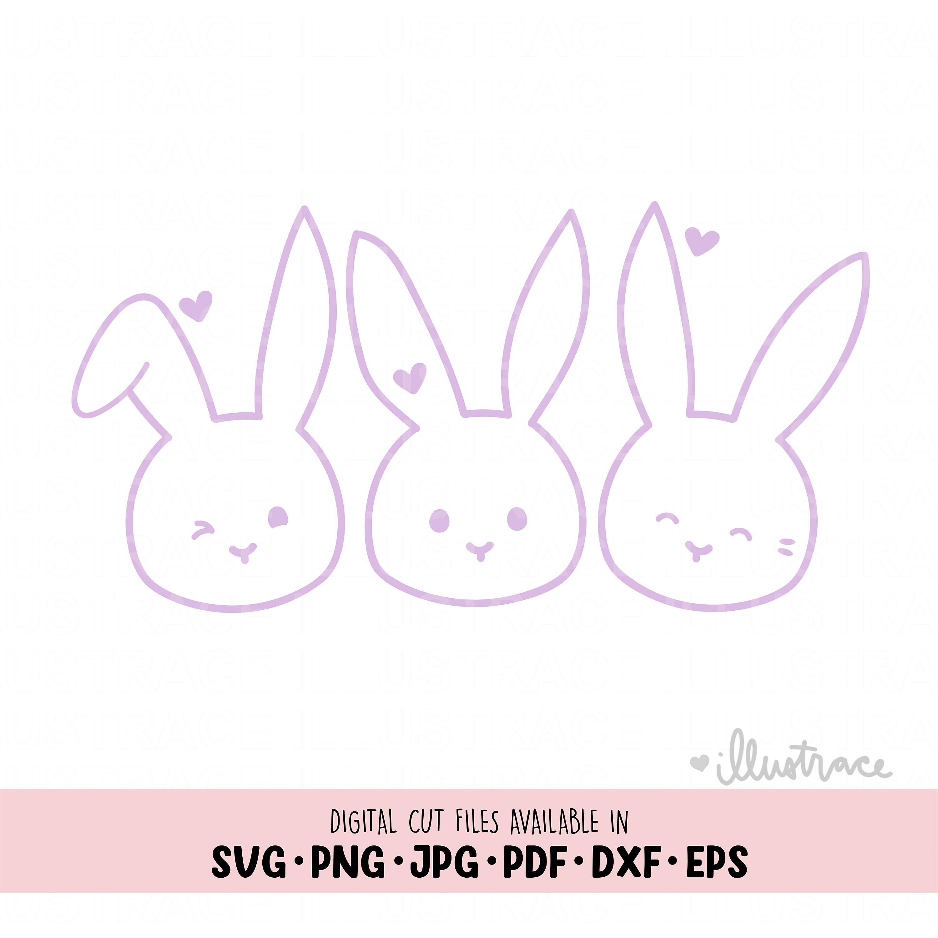 Easter Svg, Happy Easter Svg, Bunny Svg, Bunnies Svg, Cute Bunny Svg ...