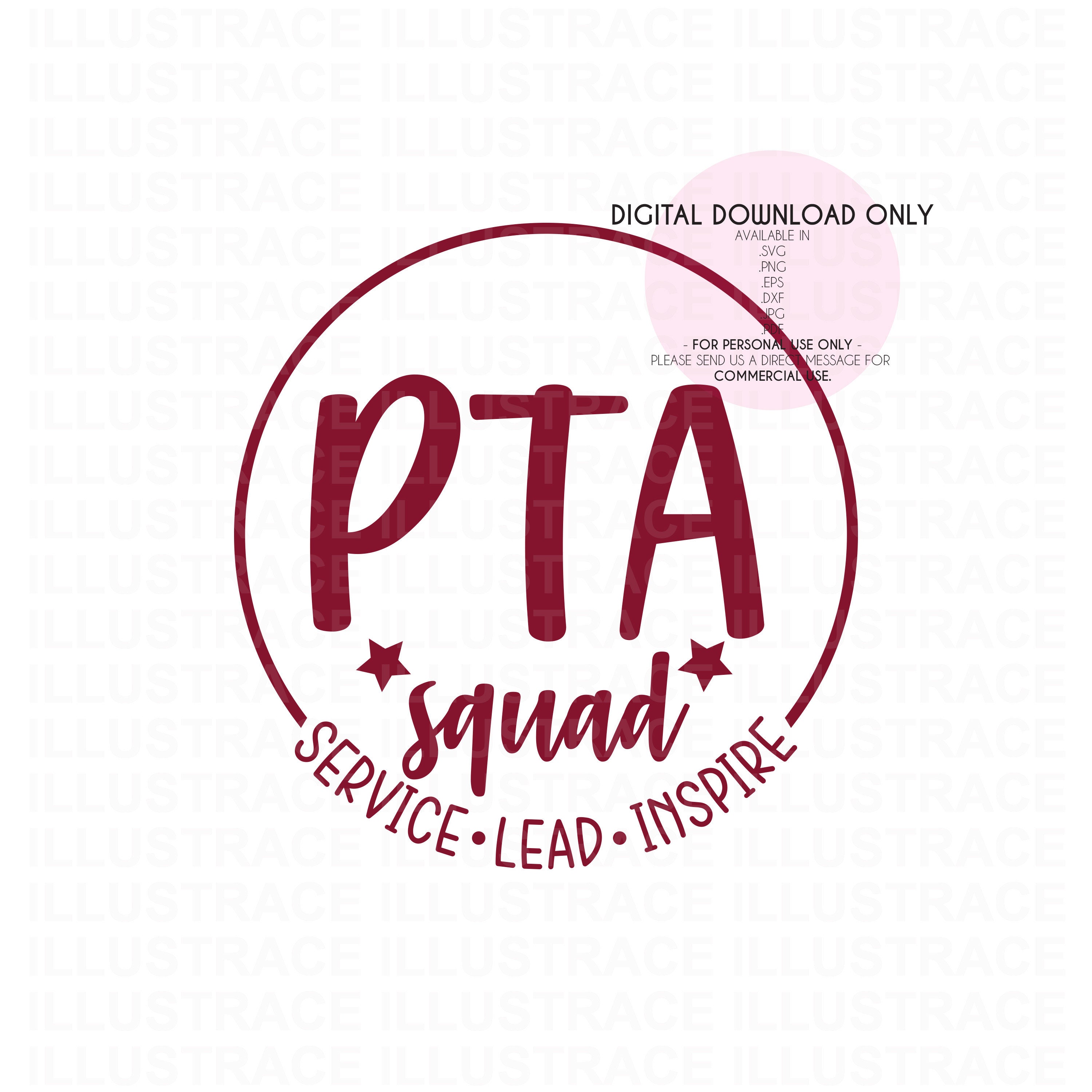 PTA Squad SVG, Staff Appreciation, Teamwork Design (digital Download ...