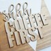 Shhh...coffee First 8x8 Wood Sign & Stand Home, Kitchen, Living, Office ...