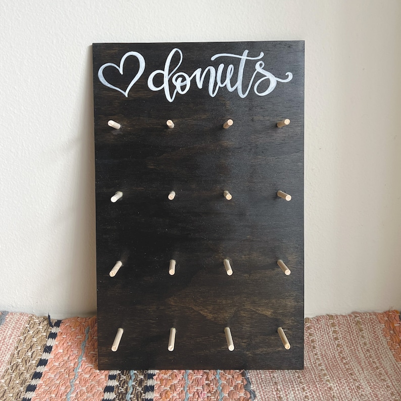 16 to 32 Pcs Donut Board, Donut Wall, Donut Holder, Donut Stand ...