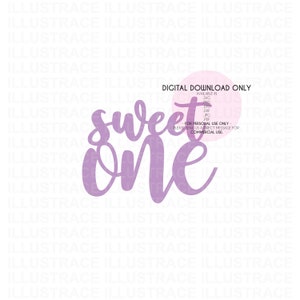 SVG Sweet One, First Birthday, 1st Birthday, Donuts Party Cake Topper ...