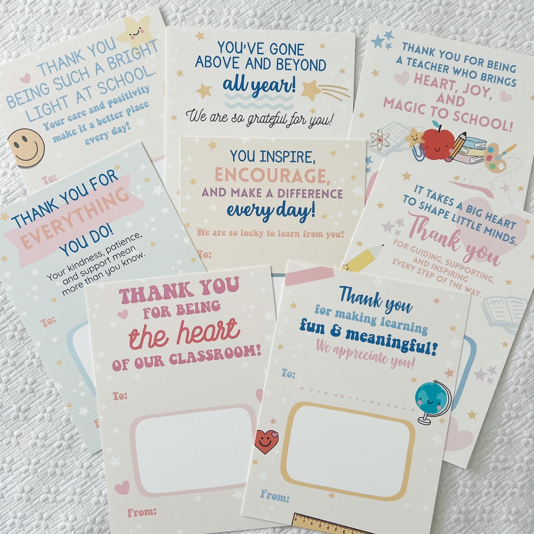 Teacher Appreciation Week Gift Card Holder for Teacher, Holiday Gift ...