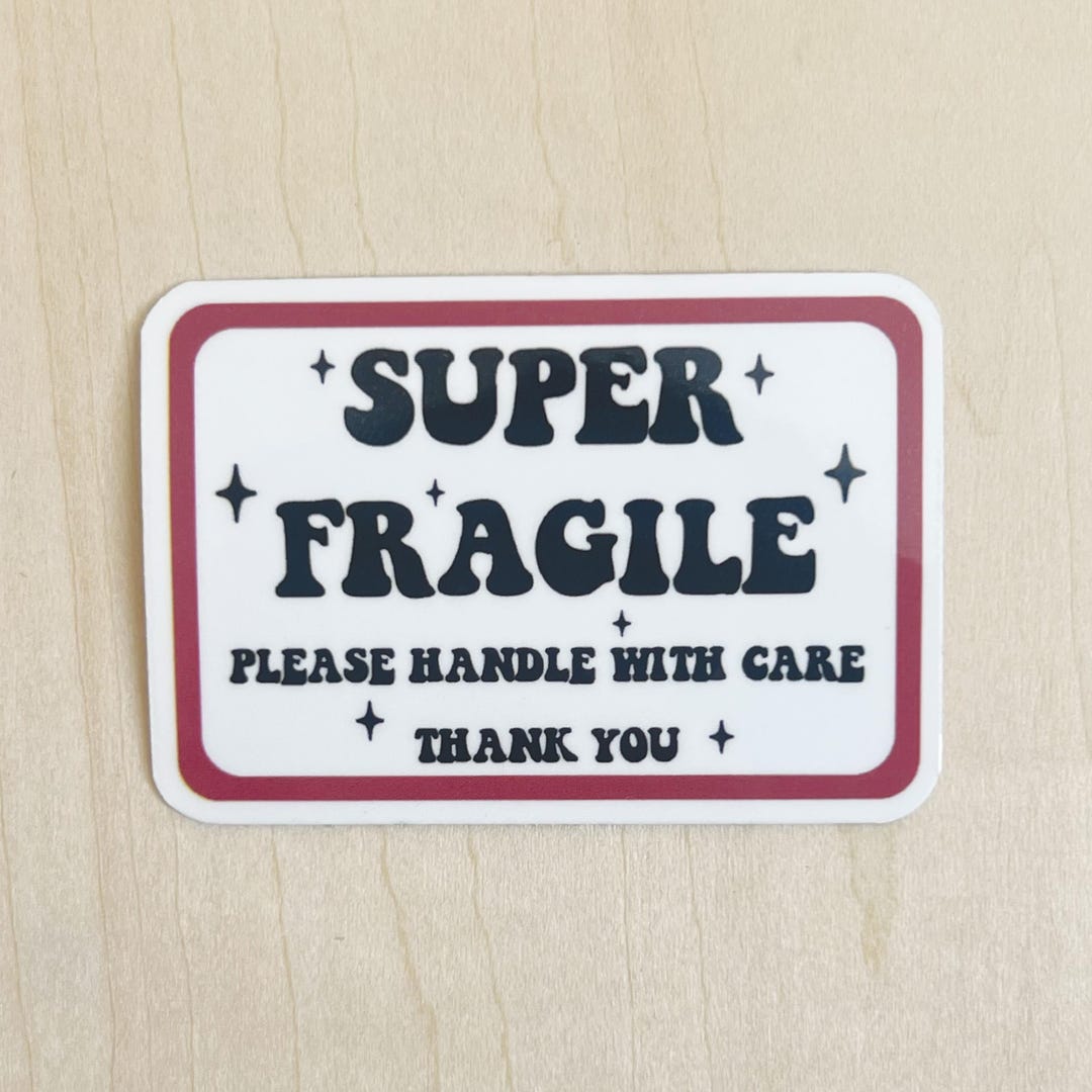 Super Fragile Sticker Package Warning Label Sticker, Order Package ...