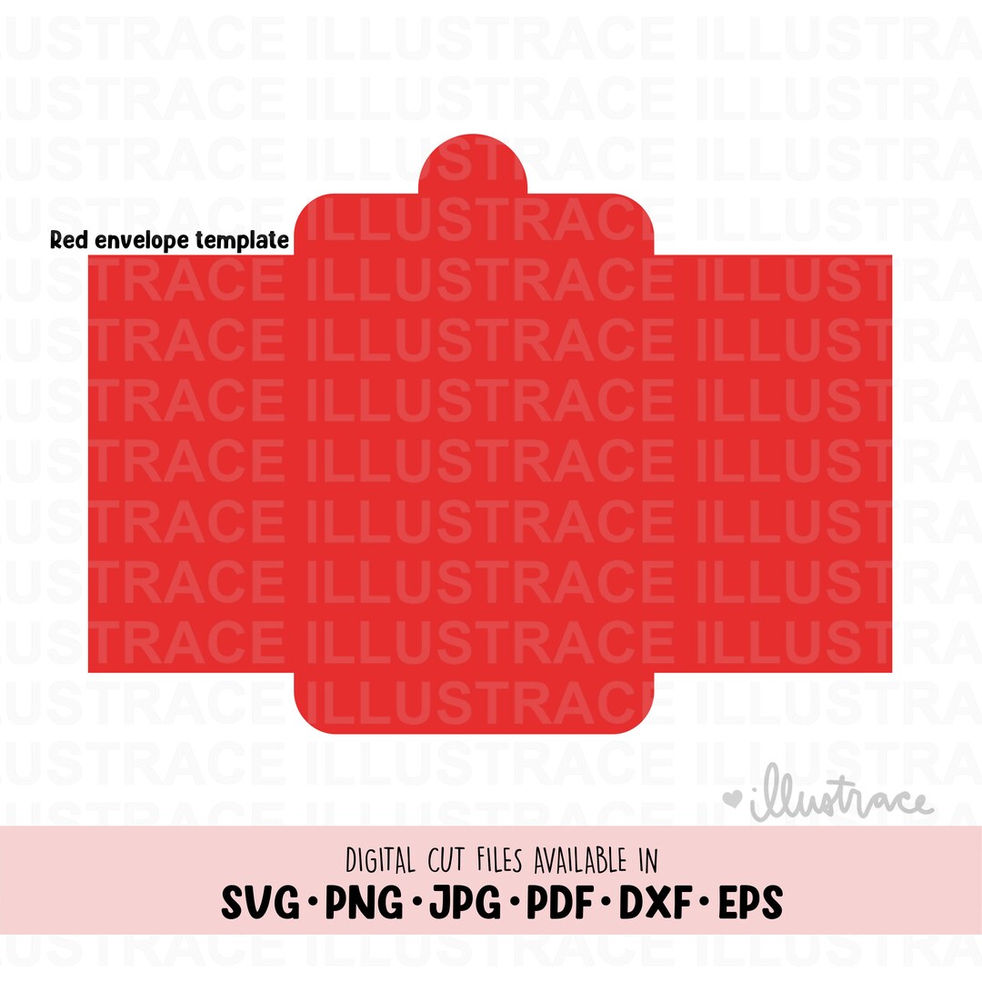 Lunar New Year 2024 Red Envelope Template - Lunar New Year Card, Lunar ...