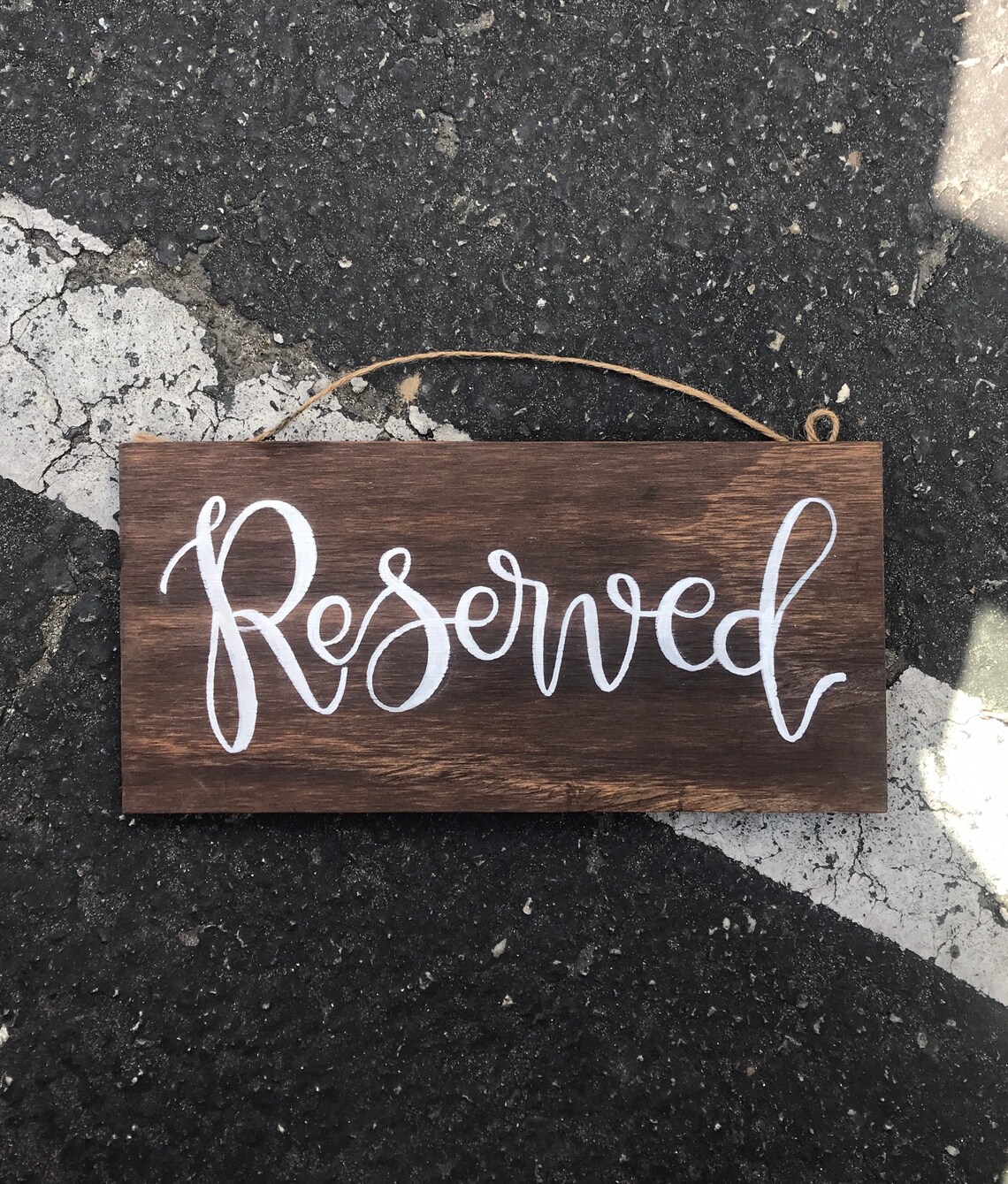 Reserved Wedding and Special Events Hand Painted Wood Sign - Etsy