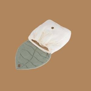 Handmade Muslin Cotton Leaf Backpack| Personalied With Name| Soft and ...