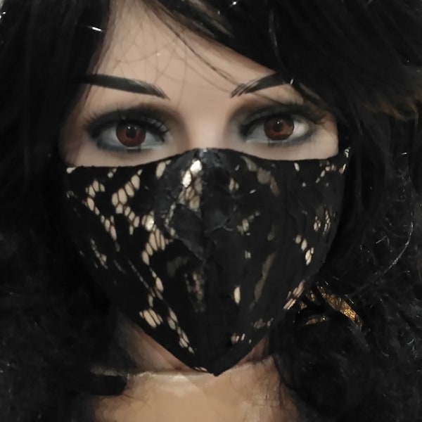 Lace Mask - Etsy