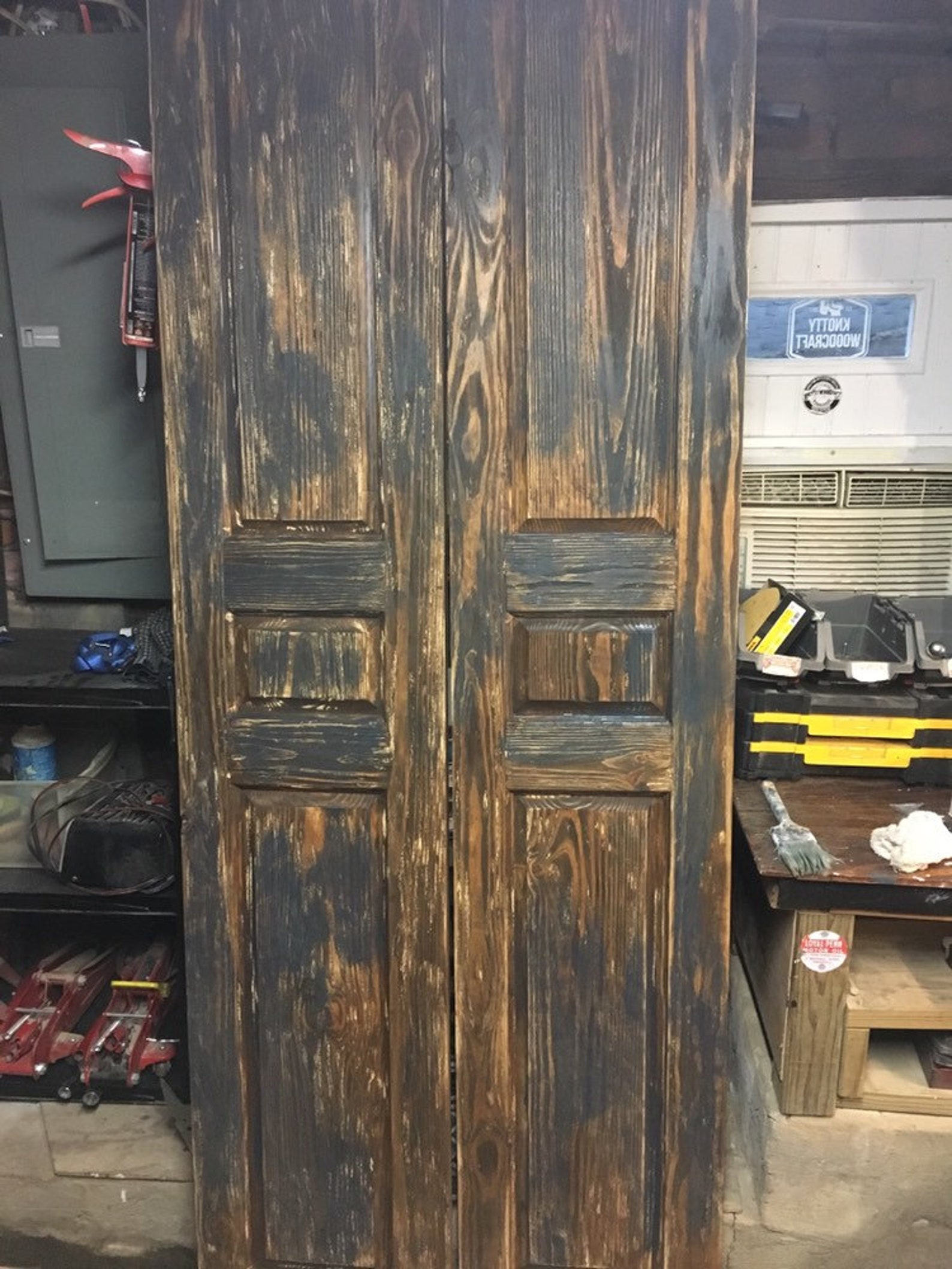 Distressed European French Sliding Doors: Interior Closet Doors - Etsy
