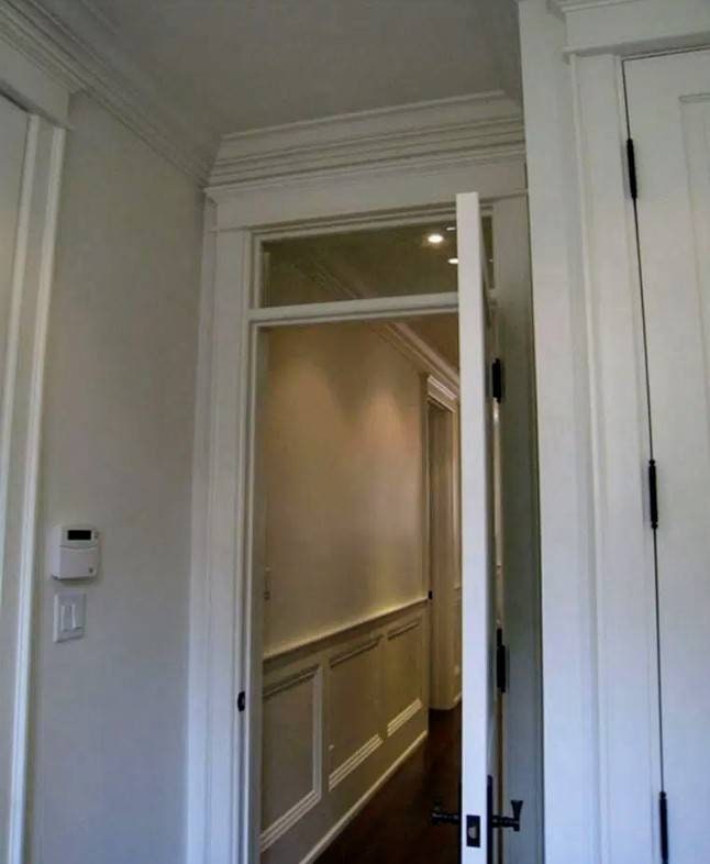 Custom Interior Transom, Interior Window, Fanlight, Crossbeam , Above ...
