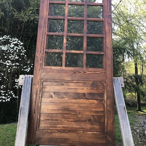 Custom Handmade Farmhouse Screen Door: Wooden Cottage Style - Etsy