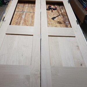 Custom Stave Core French Pantry Doors Double French Kitchen Door ...
