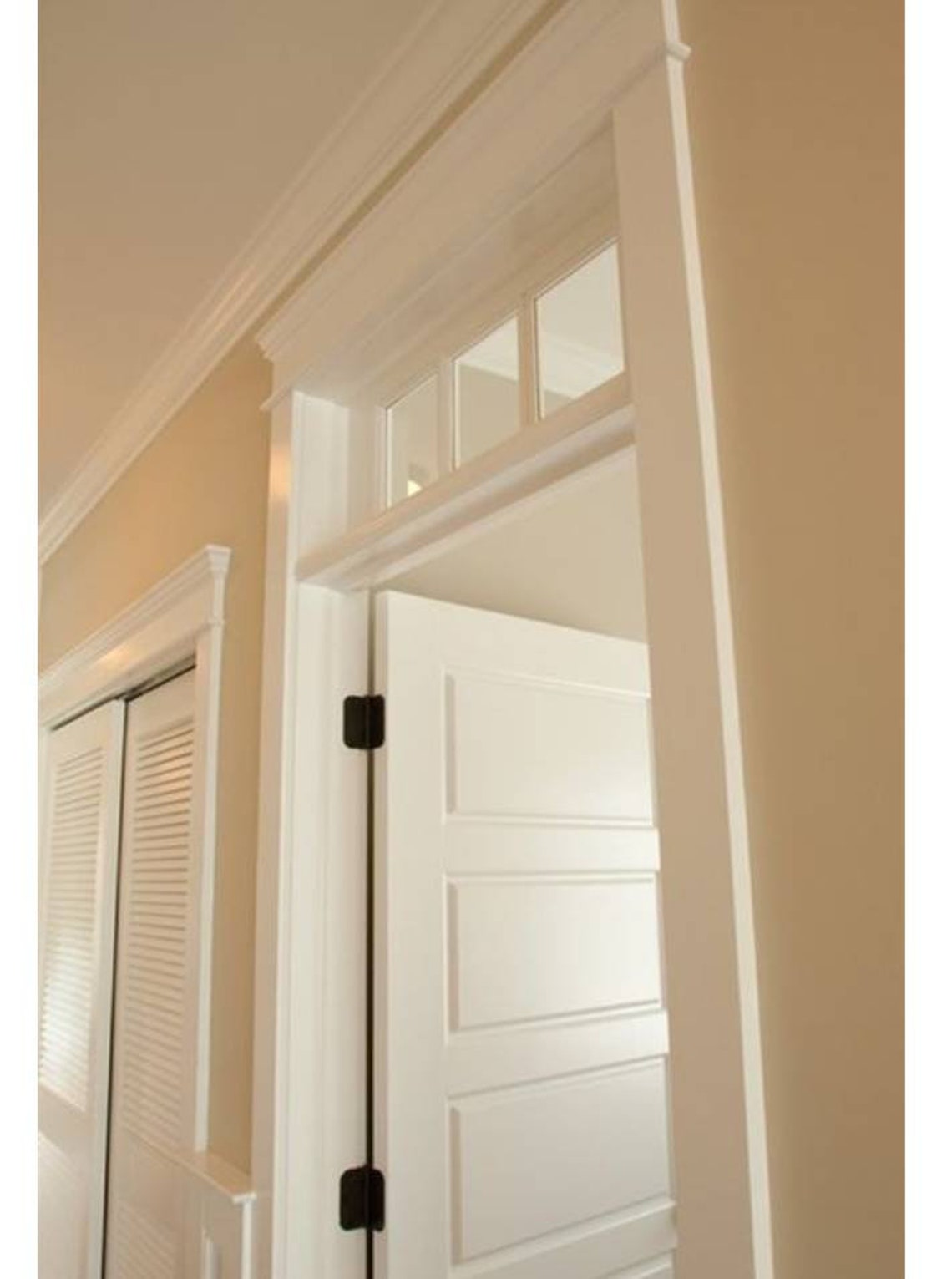 Custom Interior Transom, Interior Window, Fanlight, Crossbeam , Above ...