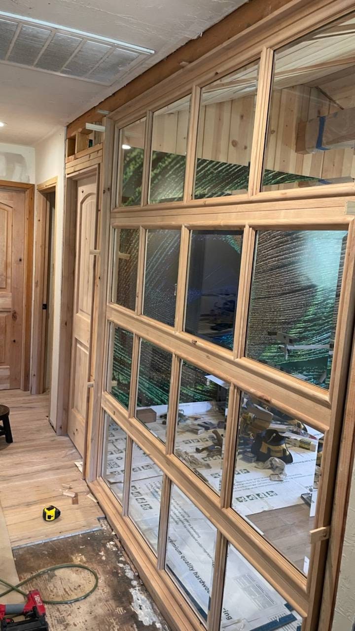 Glass Wall, Window Wall, Partition wall — Knotty WoodCraft Custom ...