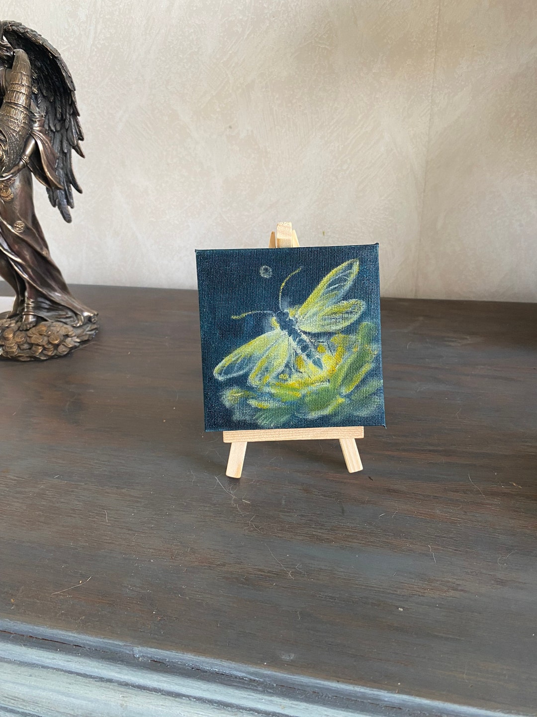 Firefly. Oil Miniature Painting - Etsy