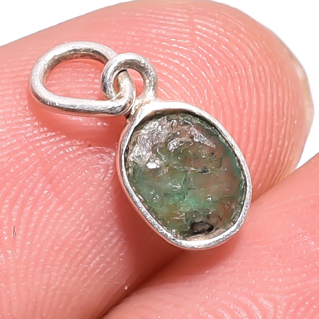Emerald Pendent Stunning Natural Sakota Mine Emerald Ethnic - Etsy