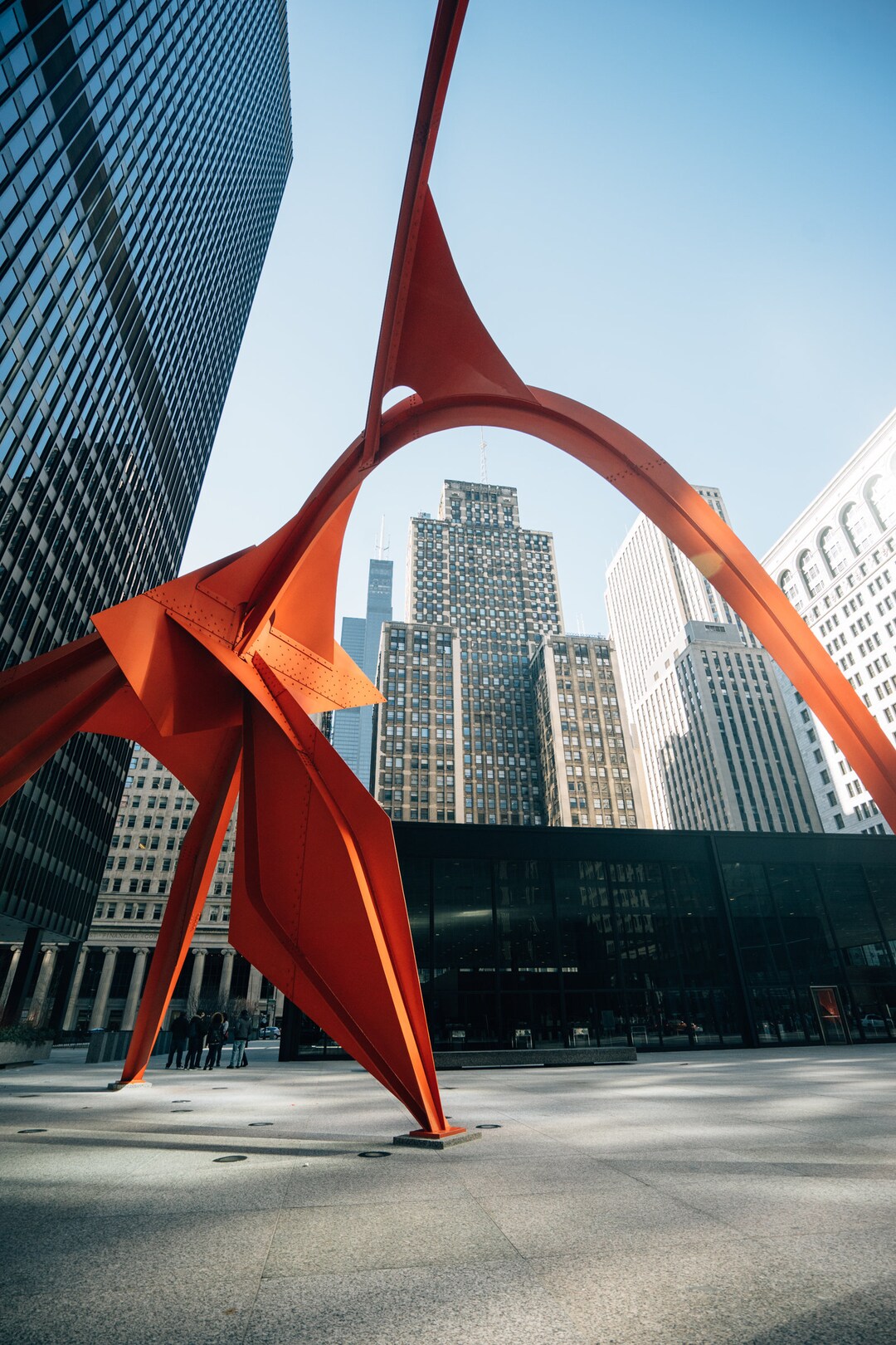 Chicago Photography Fine Art Print - the Flamingo Sculpture by Calder ...