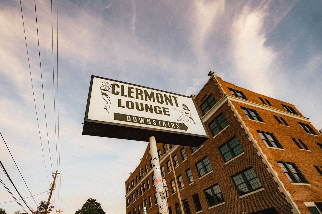 Atlanta Photography Art Print - Clermont Lounge Sign Outside Hotel ...
