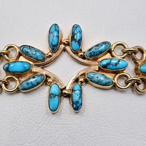 Erick Begay Hand Signed 14k Yellow Gold Native American With ...