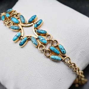 Erick Begay Hand Signed 14k Yellow Gold Native American With ...