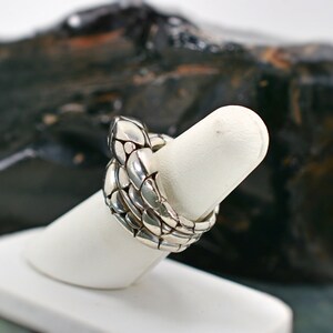 John Hardy Kali Sterling Silver Collection Twist (wrap) Lady's Ring ...