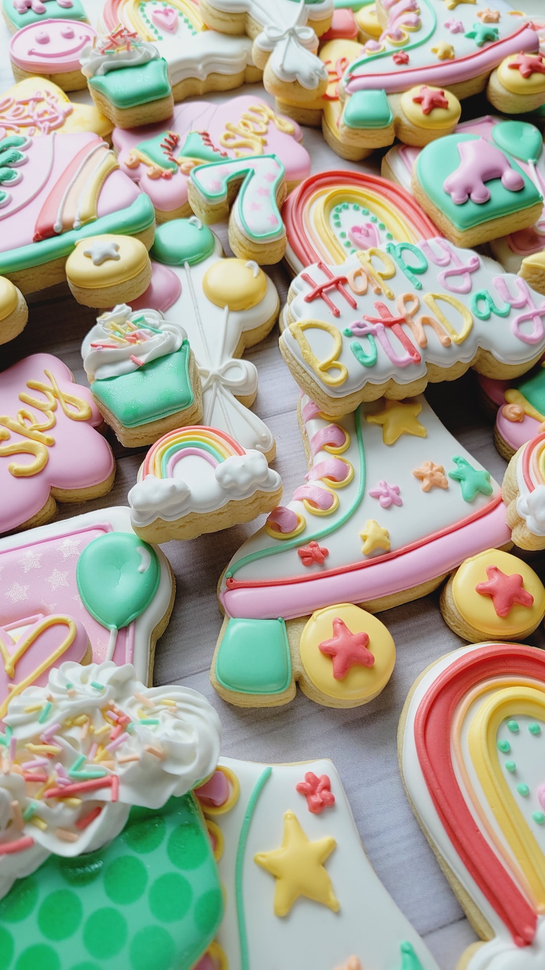 Roller Skating Birthday Cookies - Etsy