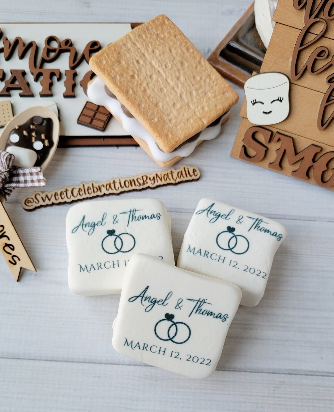 Custom Wedding Marshmallows - Etsy