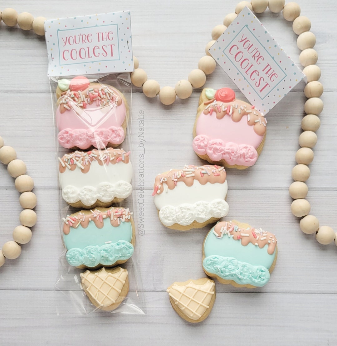 Ice Cream Mini Pack Cookies Ship Feb 9th - Etsy