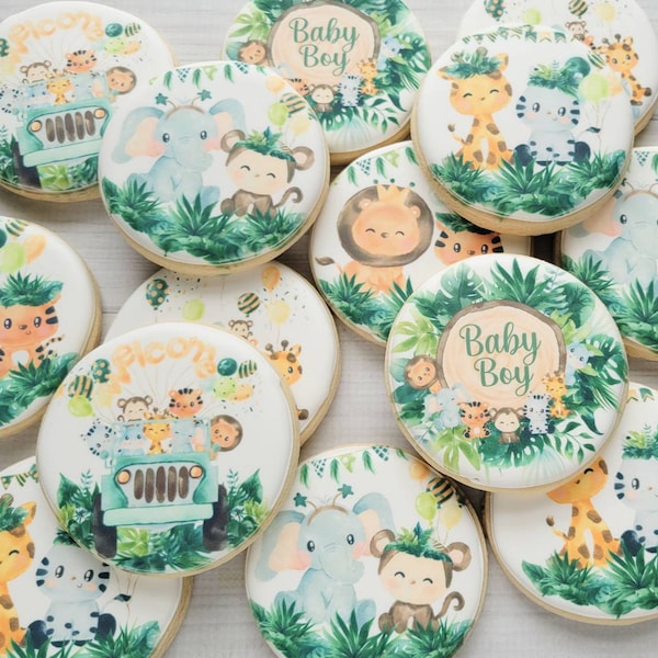 Jungle Cookies - Etsy