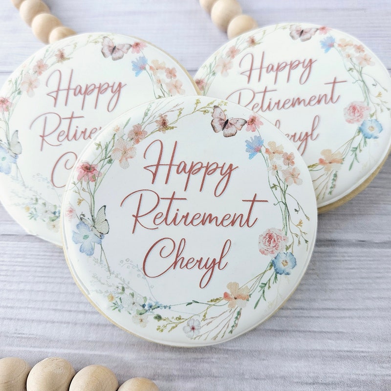 Retirement Cookies - Etsy