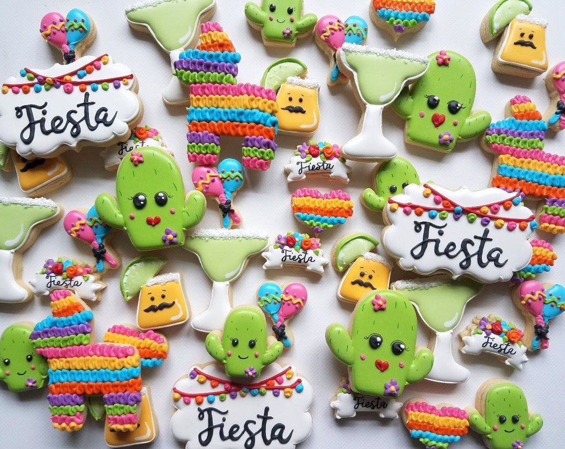Fiesta Cookies - Etsy