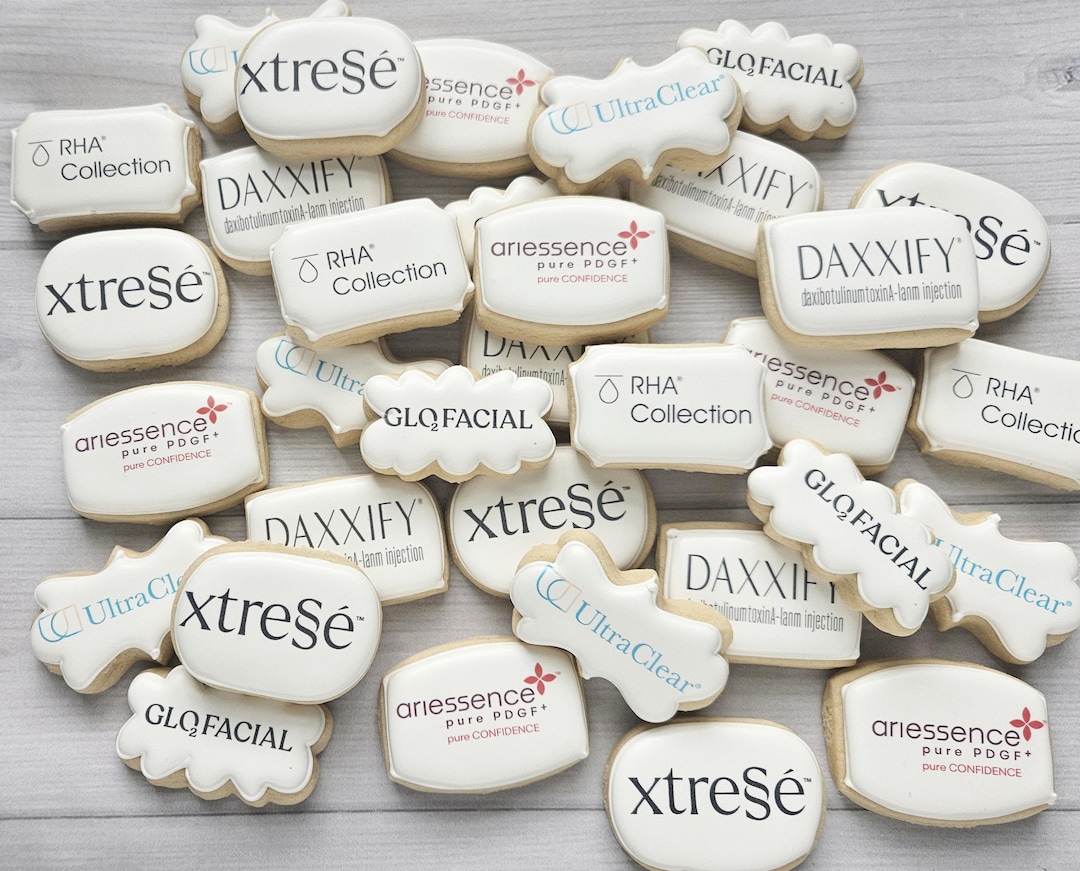 Mini Logo Cookies Custom Printed - Etsy