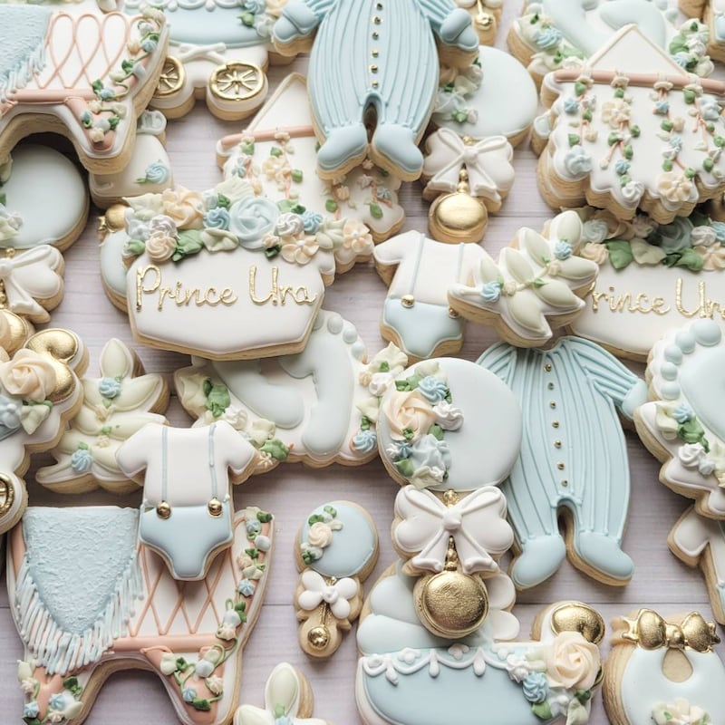 Baby Boy Cookies - Etsy