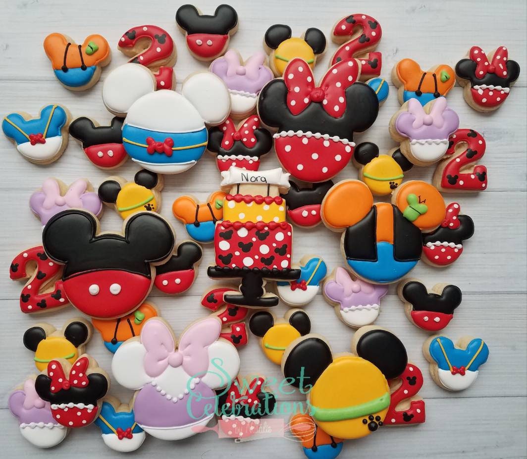 Mickey and Friends Cookies - Etsy