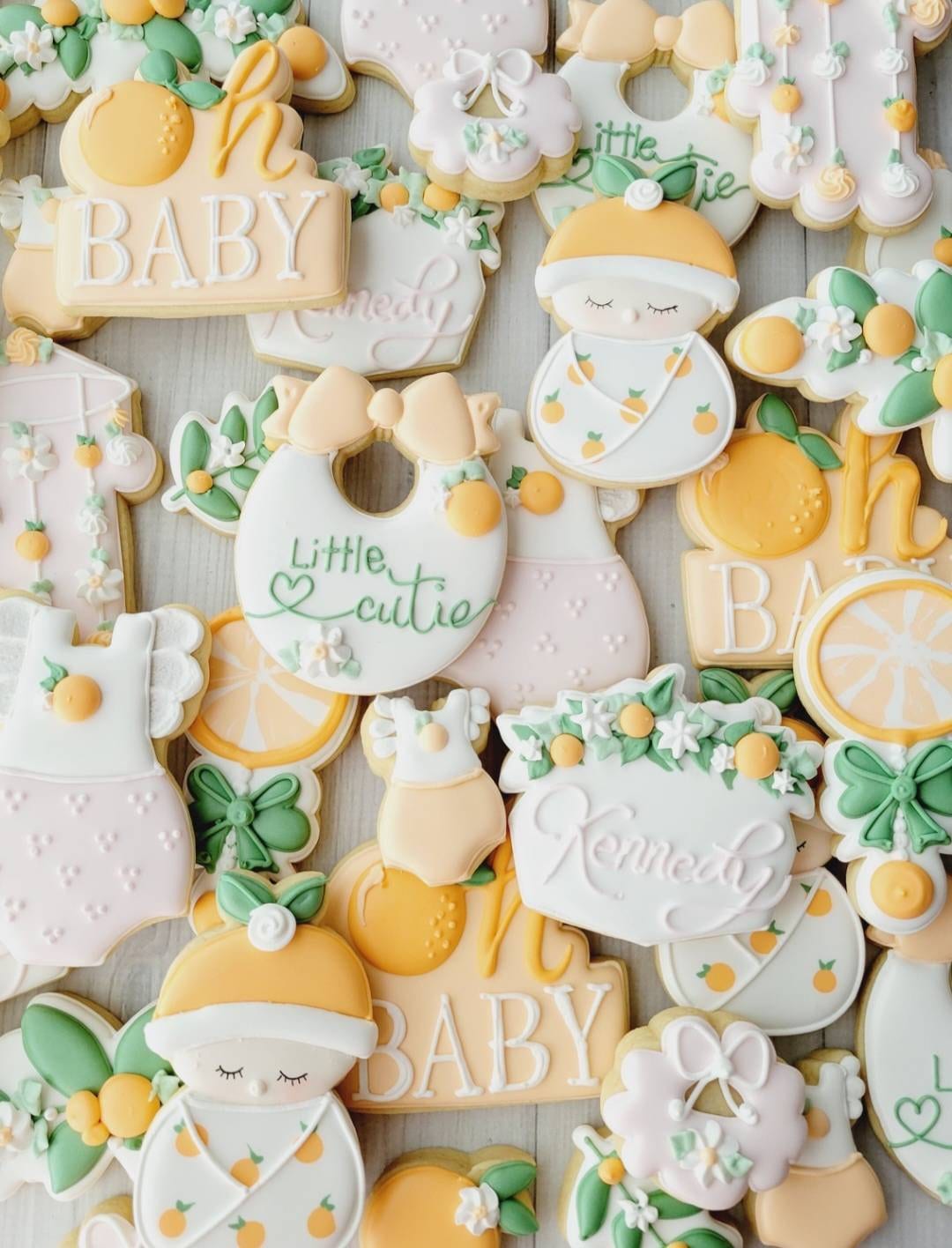 Lil' Cutie Baby Shower Cookies - Etsy