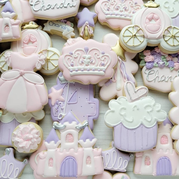 Princess Cookies - Etsy