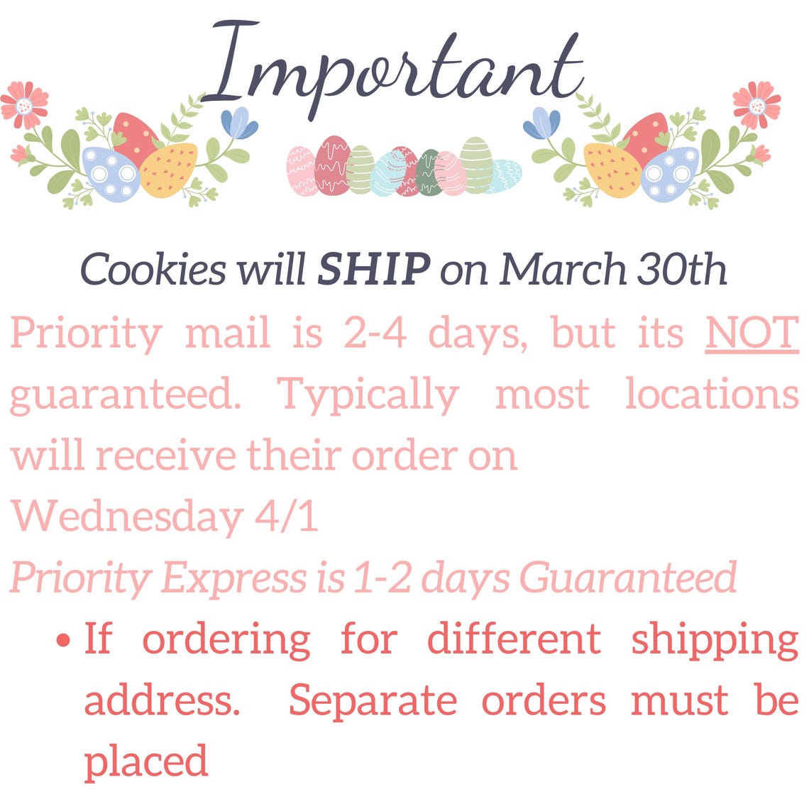 Personalized Peep Cookie ***SHIPS March 30th - Etsy