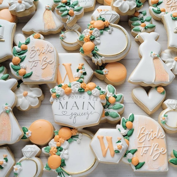 Bridal Shower Cookie - Etsy