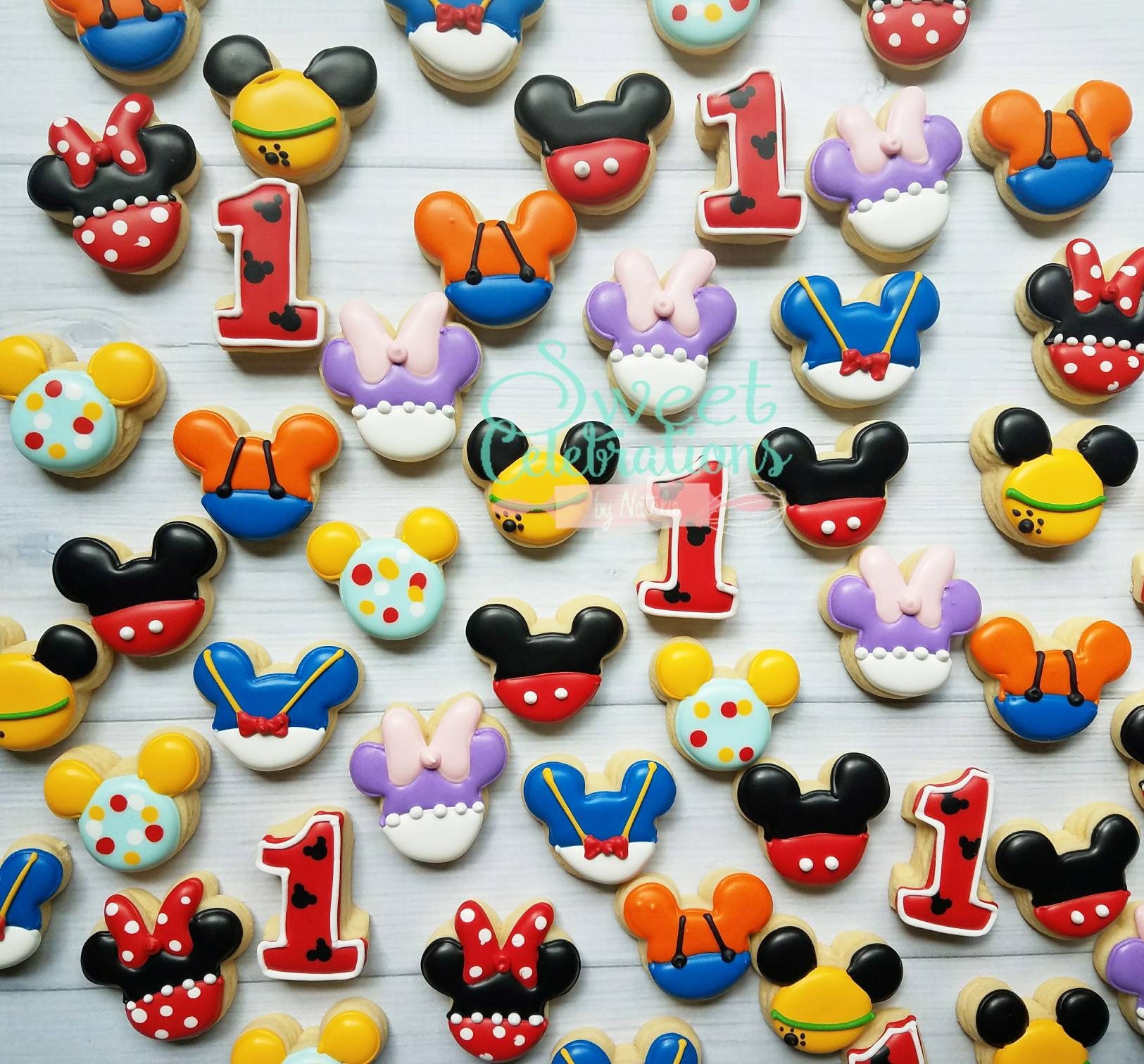 Mickey and Friends Cookies - Etsy