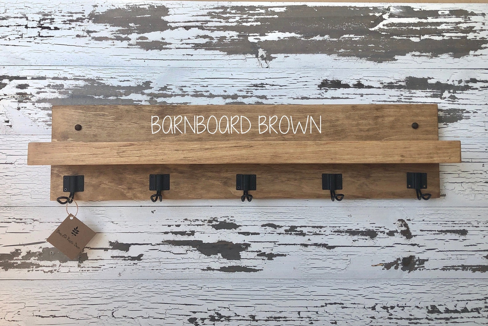 Easy Install-hardware Included Rustic Farmhouse Coat Hook - Etsy Canada