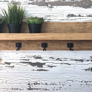 Easy Install-hardware Included Rustic Farmhouse Coat Hook - Etsy