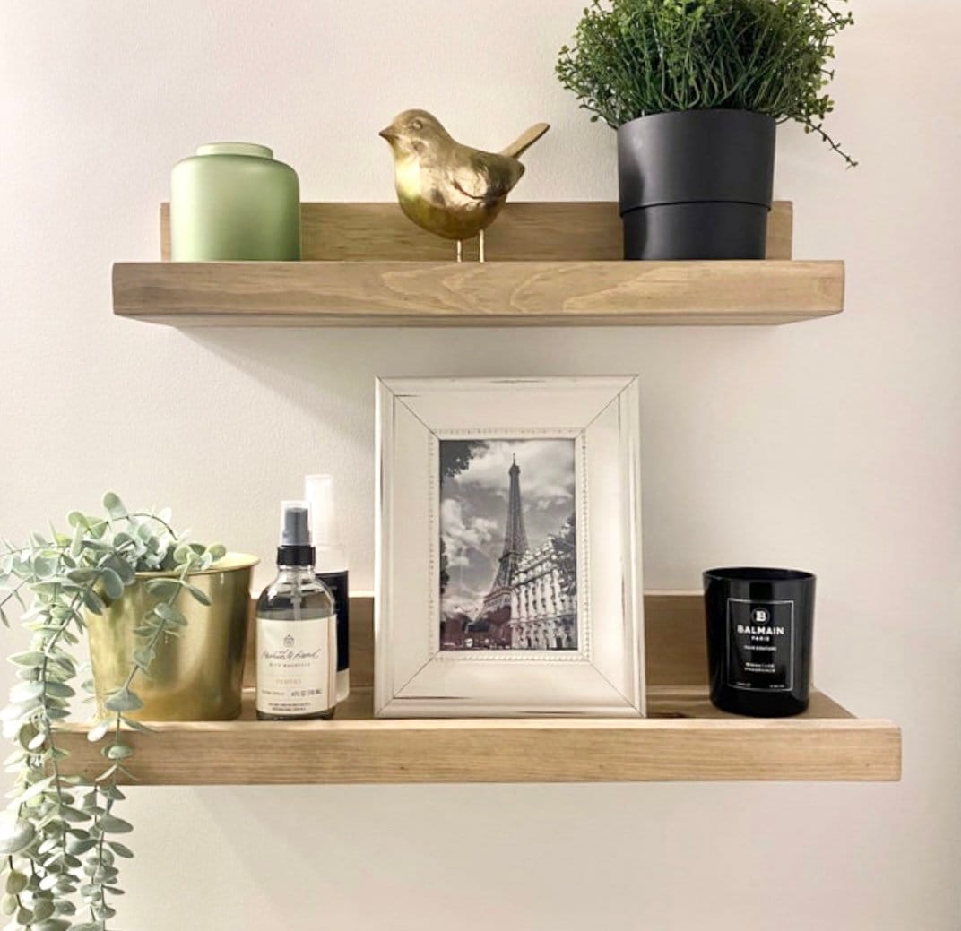 Easy Install - Picture Ledge - Picture Ledges - Ledge Shelf - Floating ...